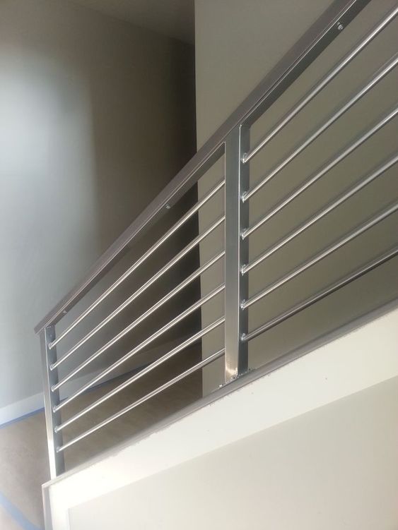 Modern Terrace Rail Balcony Guardrail Stair Rod Bar Railing Custom ...