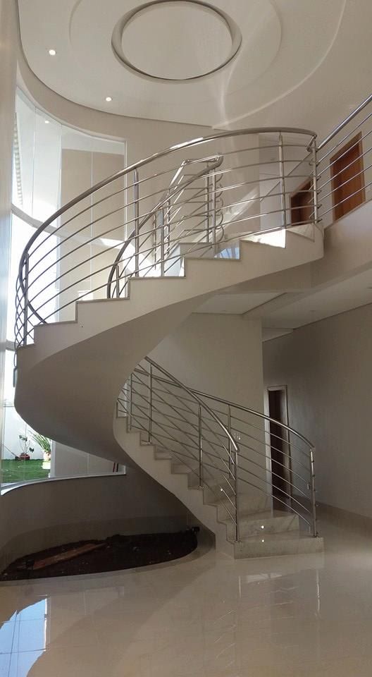 Modern Terrace Rail Balcony Guardrail Stair Rod Bar Railing Custom ...