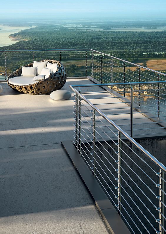 Stainless Steel Balustrade Adjustable Solid Rod Bar Railing – leola